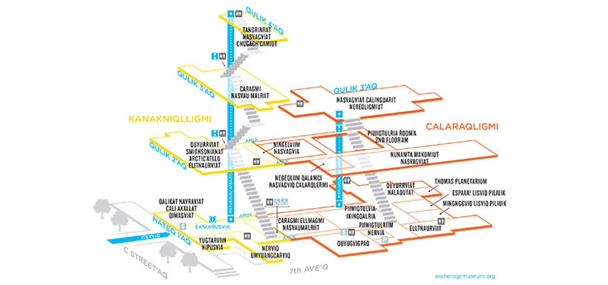 Translated Museum Maps | The Anchorage Museum