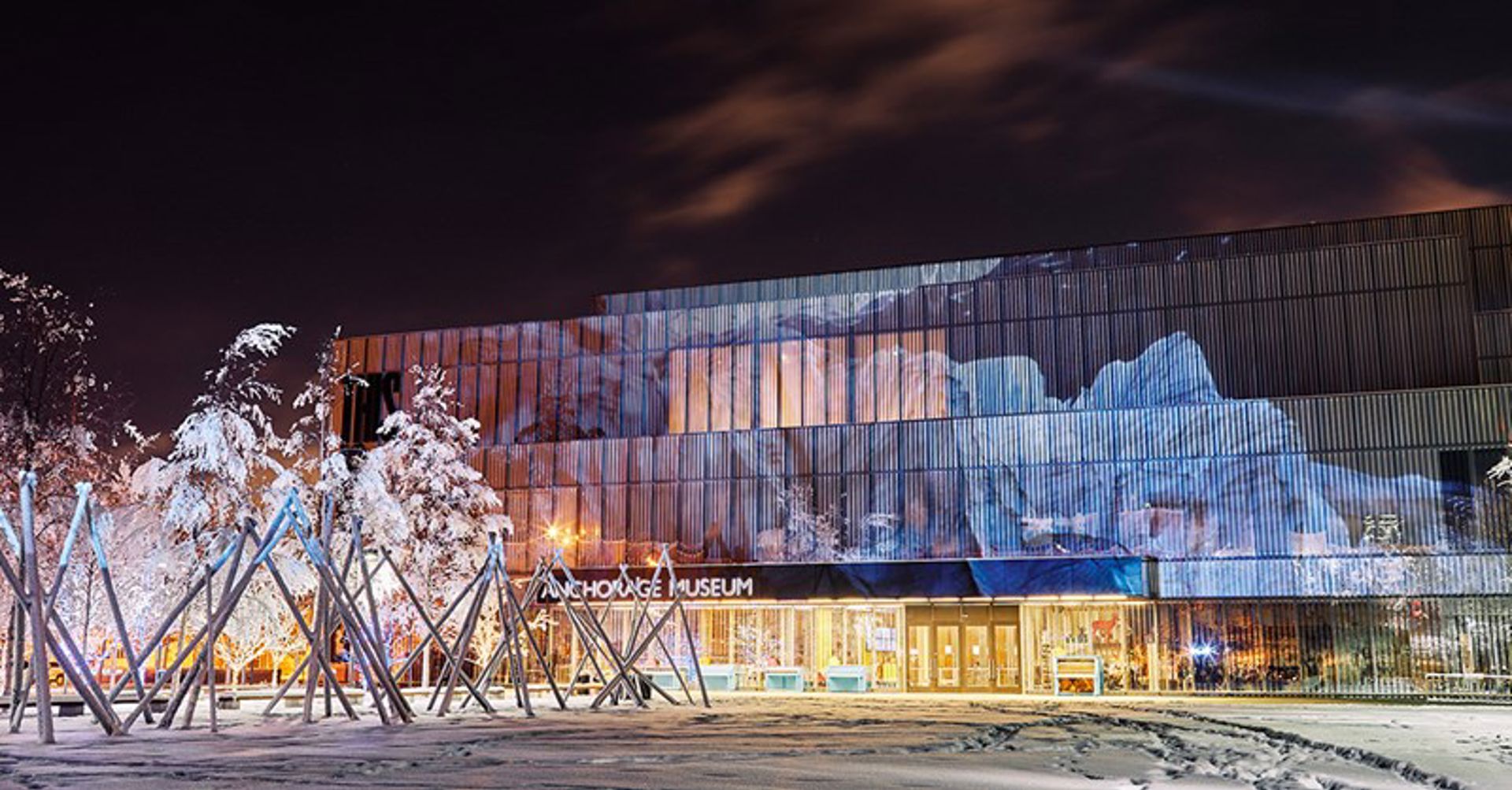 Nighttime Art Installation Illuminates Climate Change Throughout ...