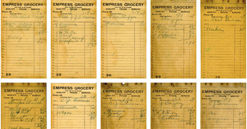 Musings About 90-Year-Old Grocery Receipts - The Anchorage Museum