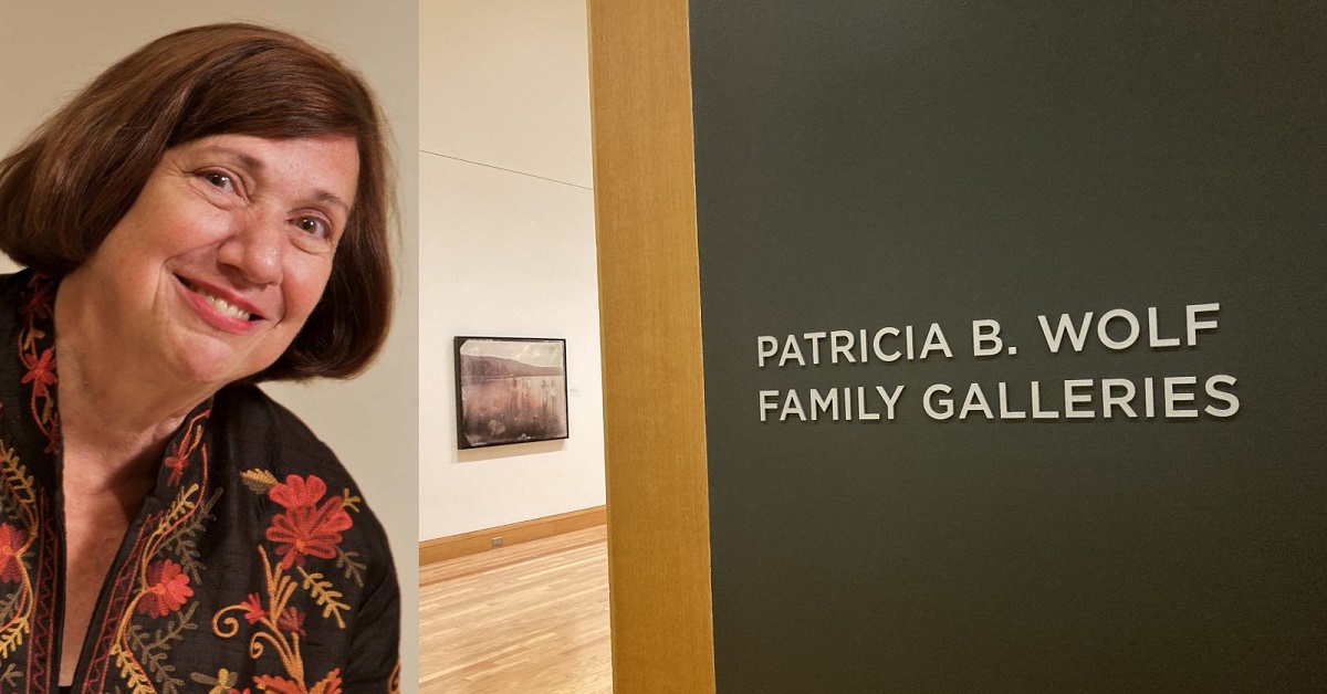 FIRST FLOOR GALLERIES NAMED IN HONOR OF PATRICIA B. WOLF - The ...