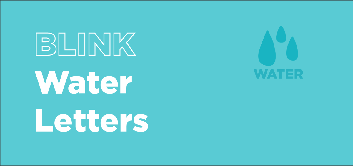 BLINK at Home: Water Letters - The Anchorage Museum